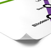 Student Development Transit System Map Print | Zazzle