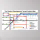 Student Development Transit System Map Print | Zazzle