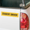 Student Driver Learning to Drive Bumper Sticker | Zazzle