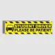 Student Driver Please Be Patient Bumper Car Magnet | Zazzle
