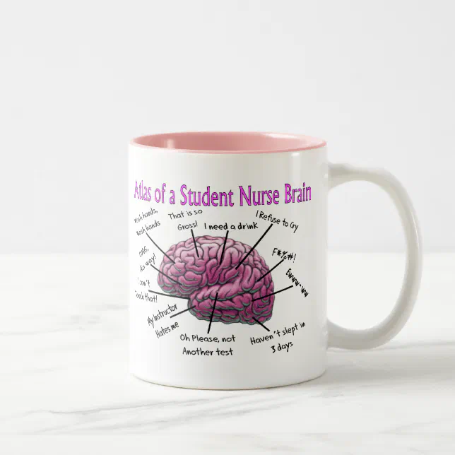 Student Nurse Gifts Two-Tone Coffee Mug | Zazzle