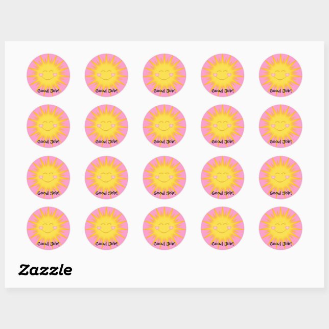 well done stickers for students