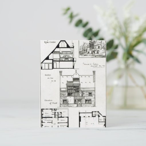 Studio and Cottage for Miss Rosa Corder Postcard | Zazzle