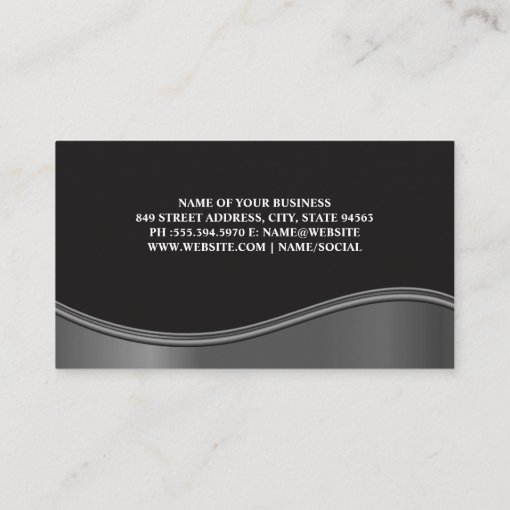 Studio Microphone | Sound Engineer Singer Business Card | Zazzle