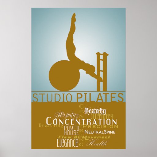 Studio Pilates - Poster | Zazzle