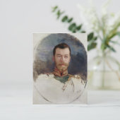 Study for a portrait of Tsar Nicholas II 1898 Postcard | Zazzle