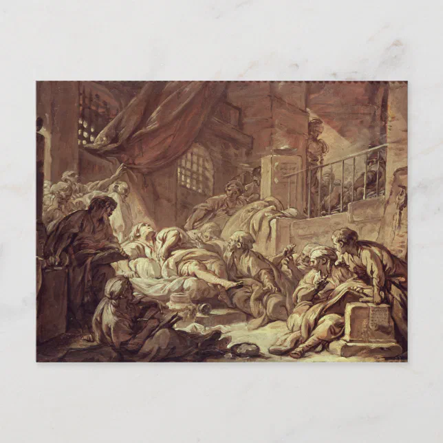 Study for a Prison Scene Postcard | Zazzle