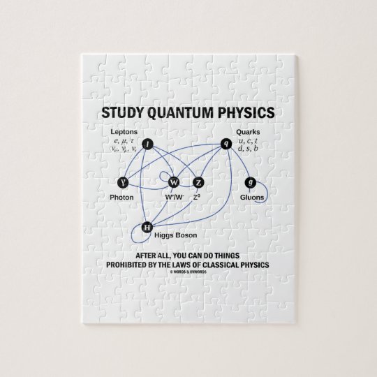 Study Quantum Physics You Can Do Things Jigsaw Puzzle | Zazzle.com