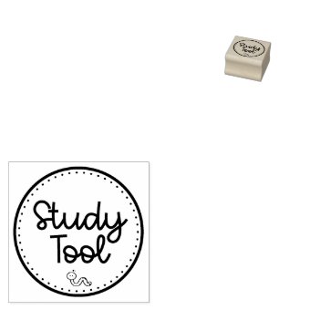 Study Tool Teacher Stamp | Zazzle