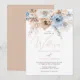 Stunning Boho Floral Wedding Invitation | Zazzle