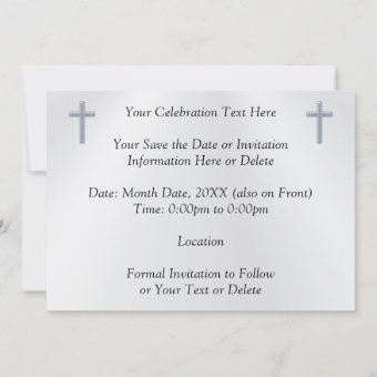 Stunning Christian Save the Date Cards Personalize | Zazzle