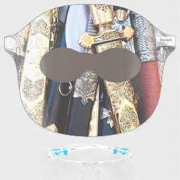 Stunning Cold Steel Arms Face Shield | Zazzle