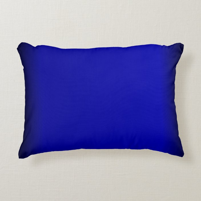 Stunning Electric BLue Decorative Pillow | Zazzle.com