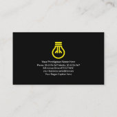 Stunning Electrical Light Bulbs Electrician Business Card | Zazzle