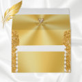 Stunning Personalized, Gold Envelopes, Choose SIZE Envelope | Zazzle