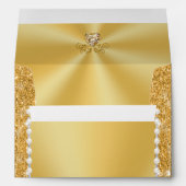 Stunning Personalized, Gold Envelopes, Choose SIZE Envelope | Zazzle