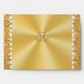 Stunning Personalized, Gold Envelopes, Choose SIZE Envelope | Zazzle