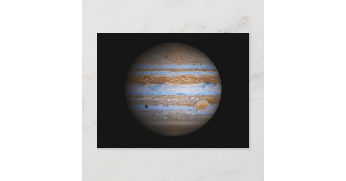 Stunning Photo of the Planet Jupiter Postcard | Zazzle