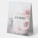 Stunning Pink Daisies Table Tent Sign | Zazzle