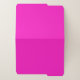 Stunningly Vivacious Pink Color File Folder | Zazzle