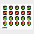 Stunt Scooter Freestyle Scootering Rider Classic Round Sticker | Zazzle