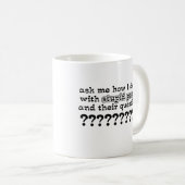 Stupid Questions Funny Mug Humor | Zazzle