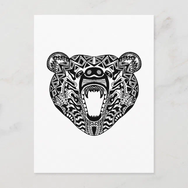 Style Bear Postcard | Zazzle