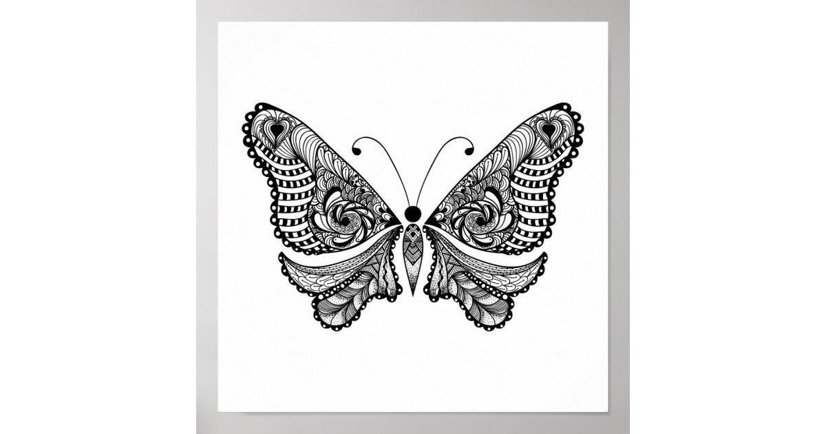 Style Butterfly 2 Poster | Zazzle
