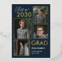 Styled Gallery Foil Graduation Announcement Invite | Zazzle