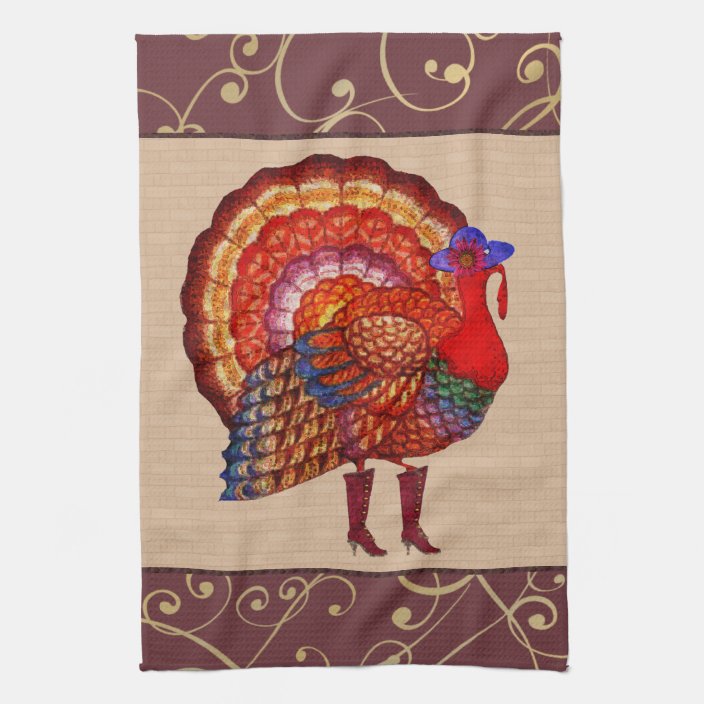Styling Turkey Towel | Zazzle.com