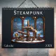 Stylish Aesthetic Retro Cool Cogs Gears Steampunk Calendar | Zazzle