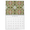 Stylish Bali Batik Pattern Fantasy Art Designs Calendar | Zazzle