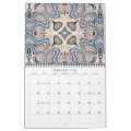 Stylish Bali Batik Pattern Fantasy Art Designs Calendar | Zazzle