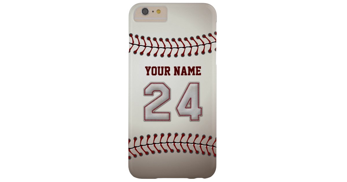Stylish Baseball Number 24 Custom Name - Unique Case-Mate iPhone Case ...