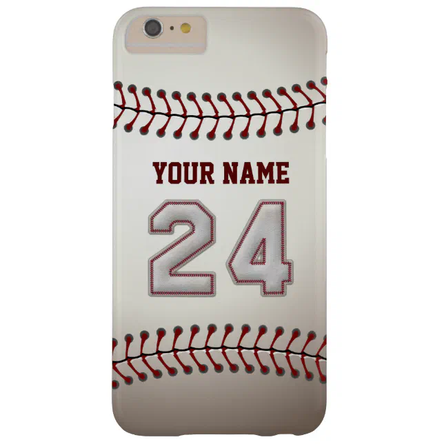 Stylish Baseball Number 24 Custom Name - Unique Case-Mate iPhone Case ...