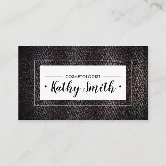 Stylish Chic Professional Business Card | Zazzle