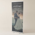 Stylish Classic and Handwritten Fonts Custom Photo Retractable Banner ...