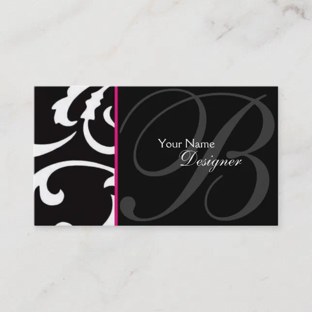 Stylish Designer Business Card | Zazzle