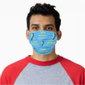 Stylish Down Syndrome Awareness Ribbon Reusable Adult Cloth Face Mask ...