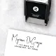 Stylish Elegant Modern Script Minimalist Trendy Self-inking Stamp | Zazzle