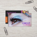 Stylish Eye Shadow - Makeup Artist Business Card | Zazzle