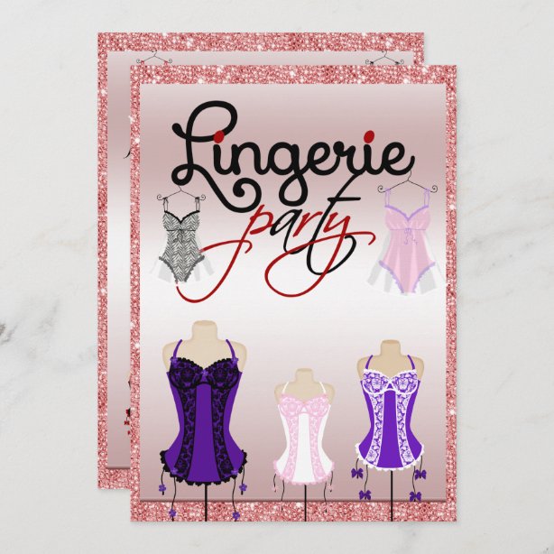 Red Sexy Invitations Zazzle