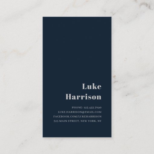 Stylish Grad Photo Name | Graduation Business Card | Zazzle