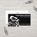 Stylish Handyman Tools Border Business Card | Zazzle