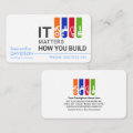 Stylish Handyman Tools Tab Business Card | Zazzle
