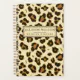 Stylish Leopard Print Planner | Zazzle