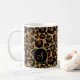Stylish Leopard print with custom monogram Coffee Mug | Zazzle