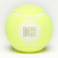 Stylish Minimal & Modern Grey Initials & Name Logo Tennis Balls | Zazzle