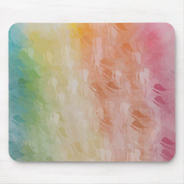 Stylish Modern Colorful Abstract Art Template Mouse Pad | Zazzle
