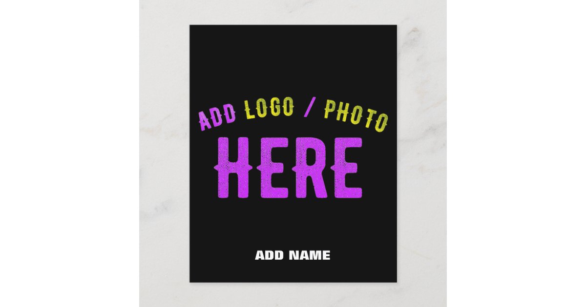 STYLISH MODERN CUSTOMIZABLE BLACK VERIFIED BRANDED FLYER | Zazzle